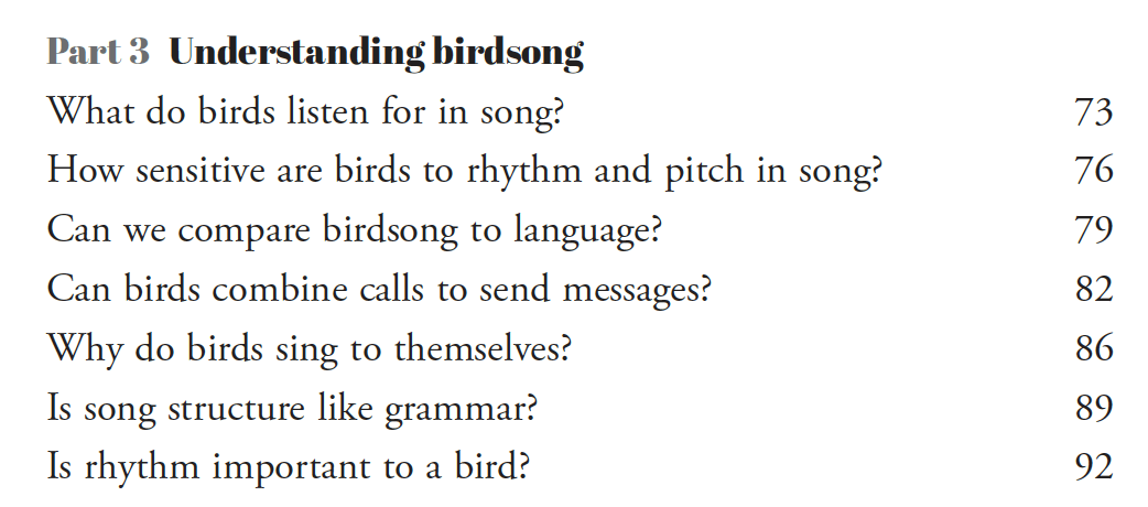 Why Do Birds Sing: A Book Review - 10,000 Birds