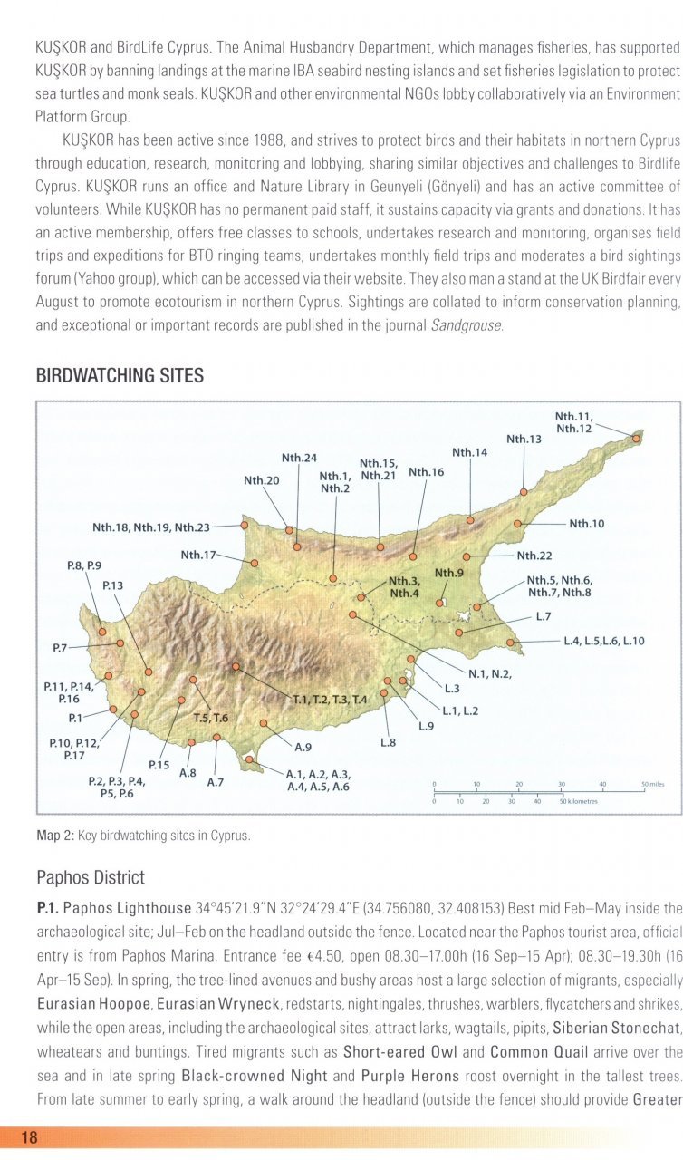 “Birds Of Cyprus” Field Guide Review - 10,000 Birds
